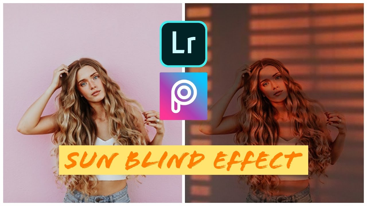 How to make Sun Blind effect in PicsArt| Adobe Lightroom| MobileEditing ...