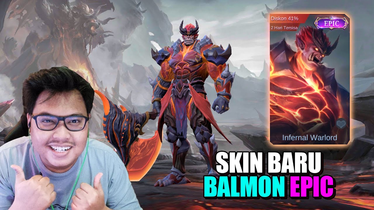 Teori PUSH RANK Pakek SKIN BALMON EPIC !! - YouTube