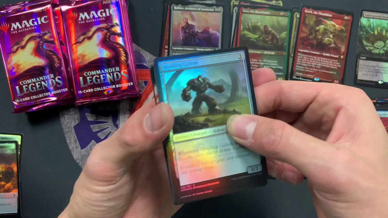 Commander Legends Collector Booster Box with Level 7 - YouTube