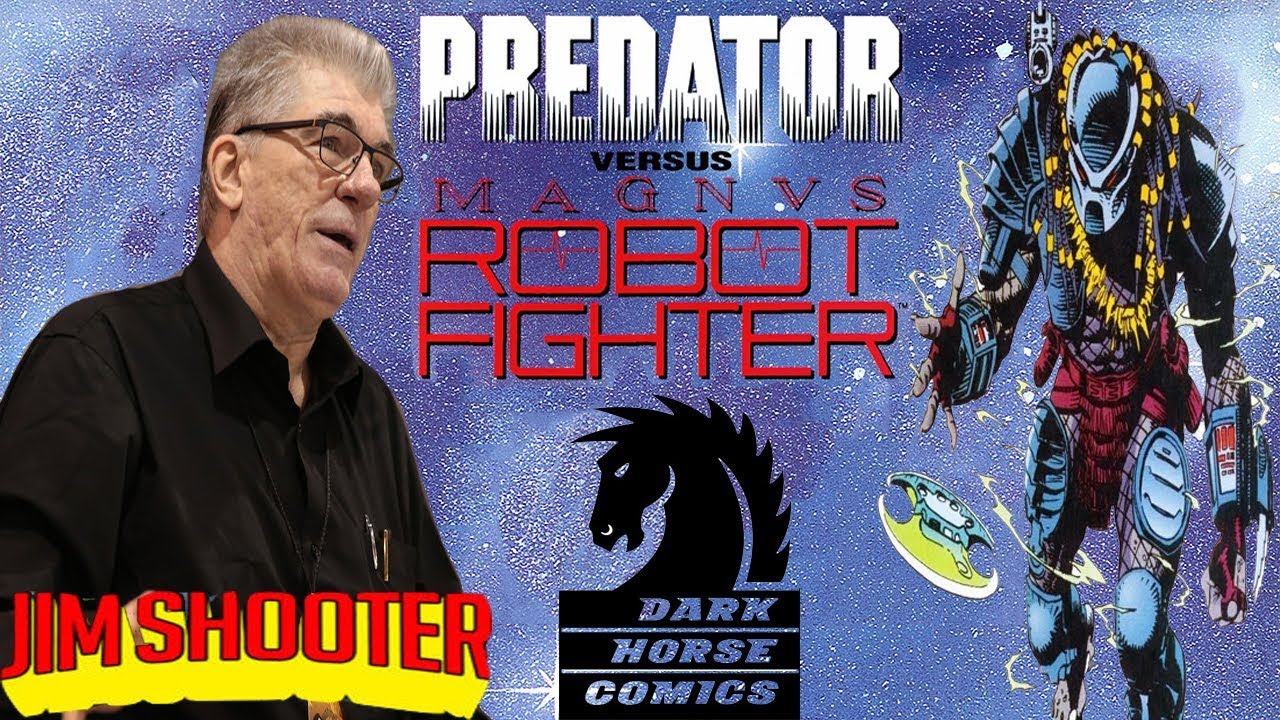 Predator vs Magnus Robot Fighter Interview w/ Jim Shooter - YouTube