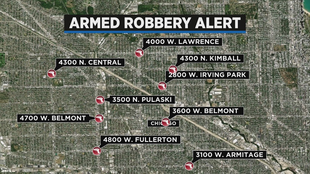 Chicago police investigate string of armed robberies on city's ...