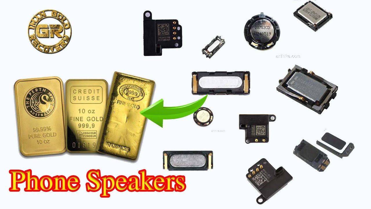 Gold recovery from Mobile phone Speakers . Mobile Phone Speakers Gold ...