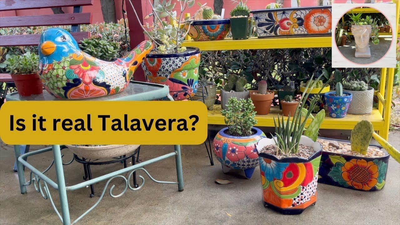 What is Talavera? Creating a Talavera Style Pot - YouTube