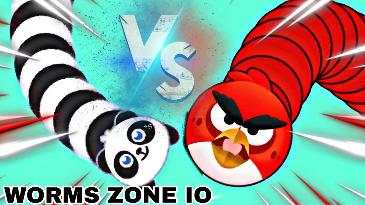 DUELL PANDA X ANGRY BIRD 😱😱 WORMS ZONE TOP 2 🐍🐍🎮🍠🧄🫒🥒🥬🥦🫛🥥🥝🍆🥑🌶️🥒🧅🍠🫑🌽 ...
