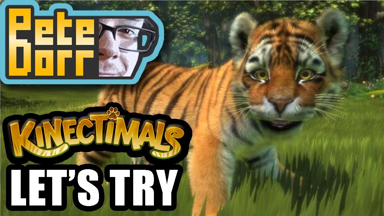 Kinectimals (Xbox 360 Kinect) - Playing with baby tigers (w/ body ...