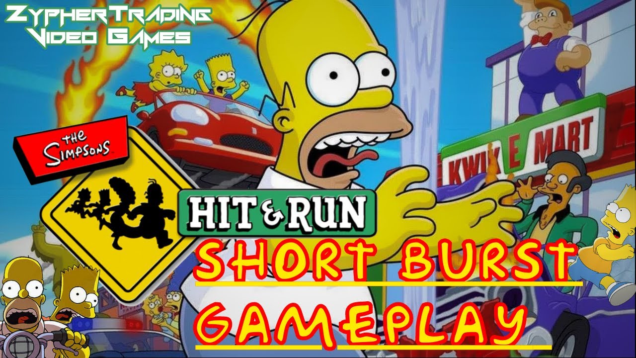 The Simpsons: Hit & Run | PS2 | Better Than Grand Theft Auto? | Short ...