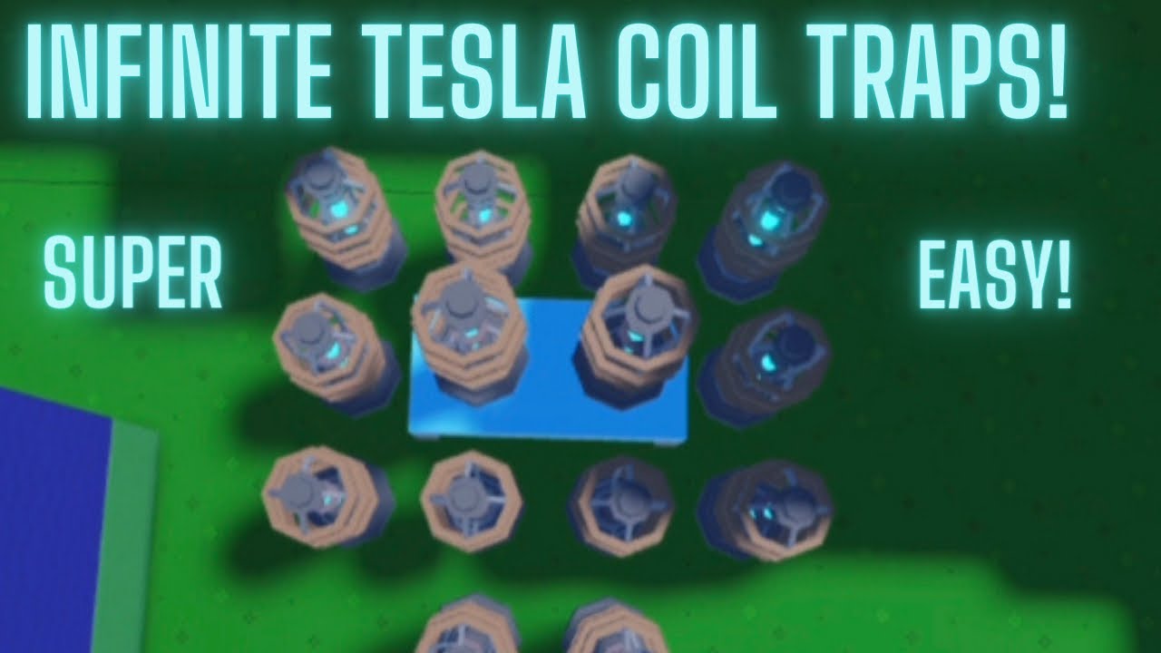 How to place down INFINITE Tesla coil traps! (Patched) - YouTube