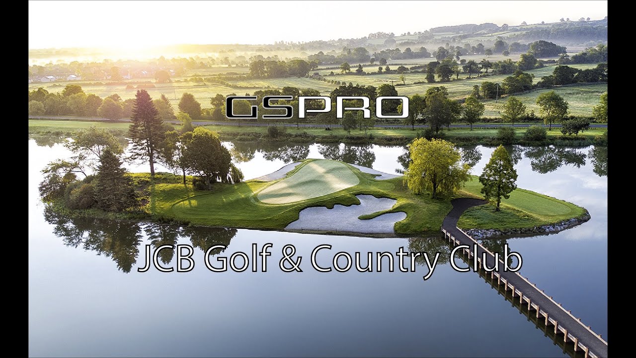 JCB Golf & Country Club - GSPro - Bushnell Launch Pro - YouTube