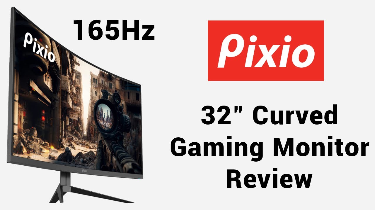 Pixio PXC327 Advanced 32 Inches Curved Gaming Monitor Review - YouTube