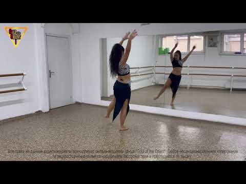 Promo video of online bellydance workshop by Anna Chepets: \