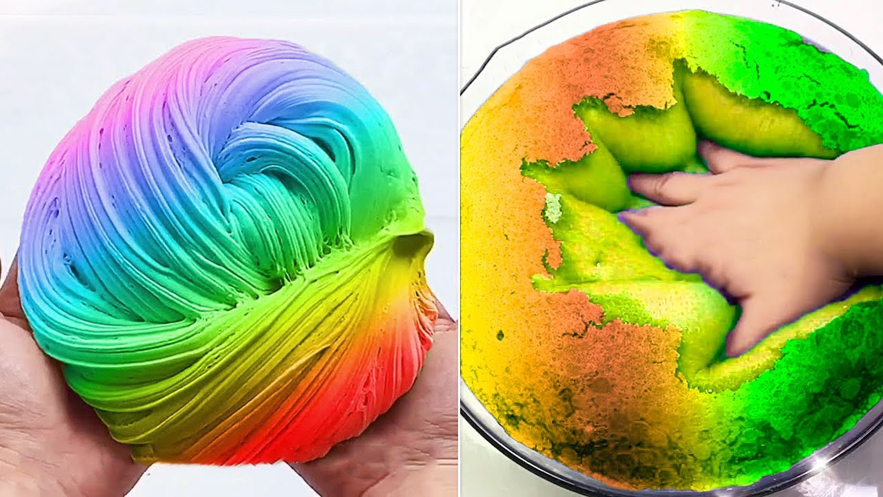 Satisfying Slime ASMR - Relaxing Slime Videos #842 AWESOME SLIME - YouTube