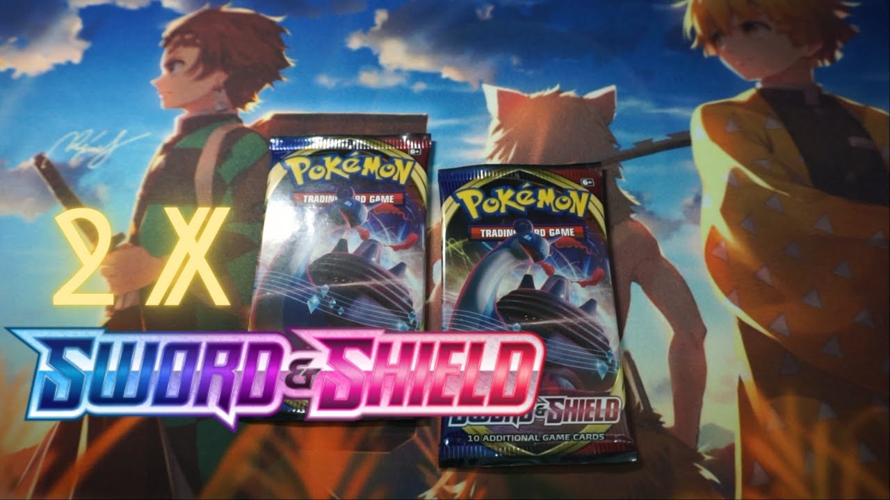 Opening 2 Pokemon Sword/Shield Base Set PACKS - YouTube