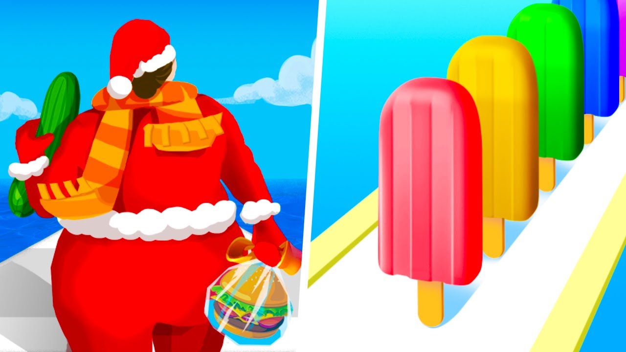 LEVEL UP Fat 2 Fit! vs Popsicle Stack - 5⭐Max Level Gameplay Walkthrough (Freeplay) - YouTube