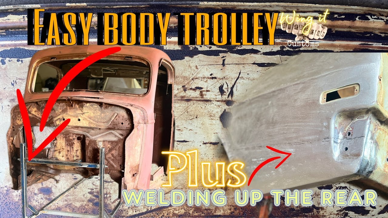 EASY body trolley for small cab’s plus finishing up the hz rear end ...