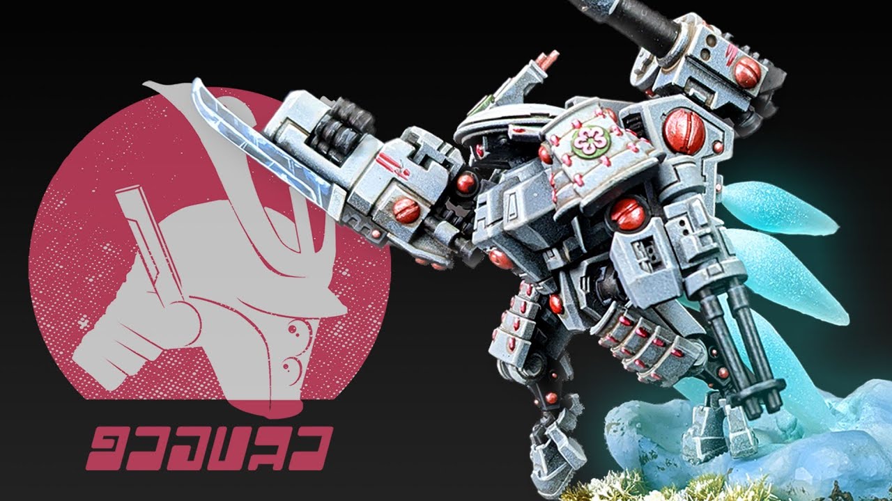 I made the ULTIMATE Custom Warhammer Tau 40k Crisis Battlesuit... - YouTube