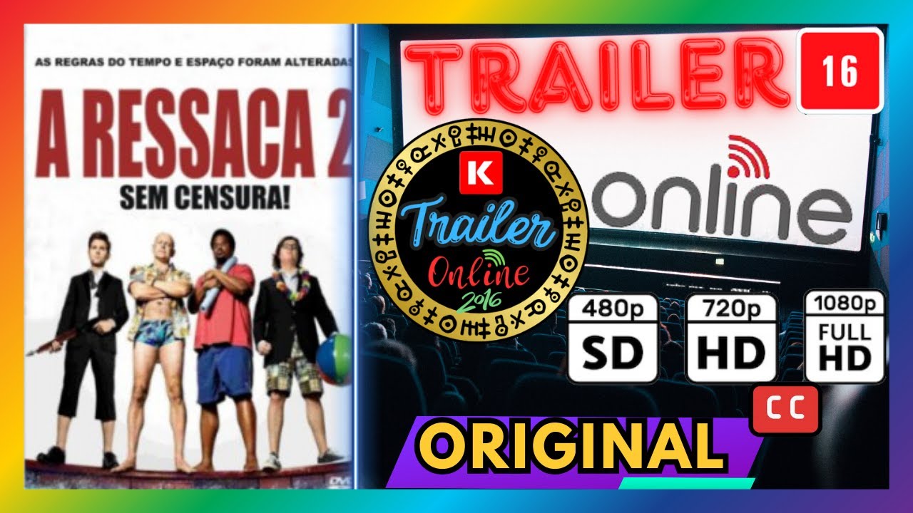 A RESSACA 2 - TRAILER OFICIAL ORIGINAL 2015 - YouTube