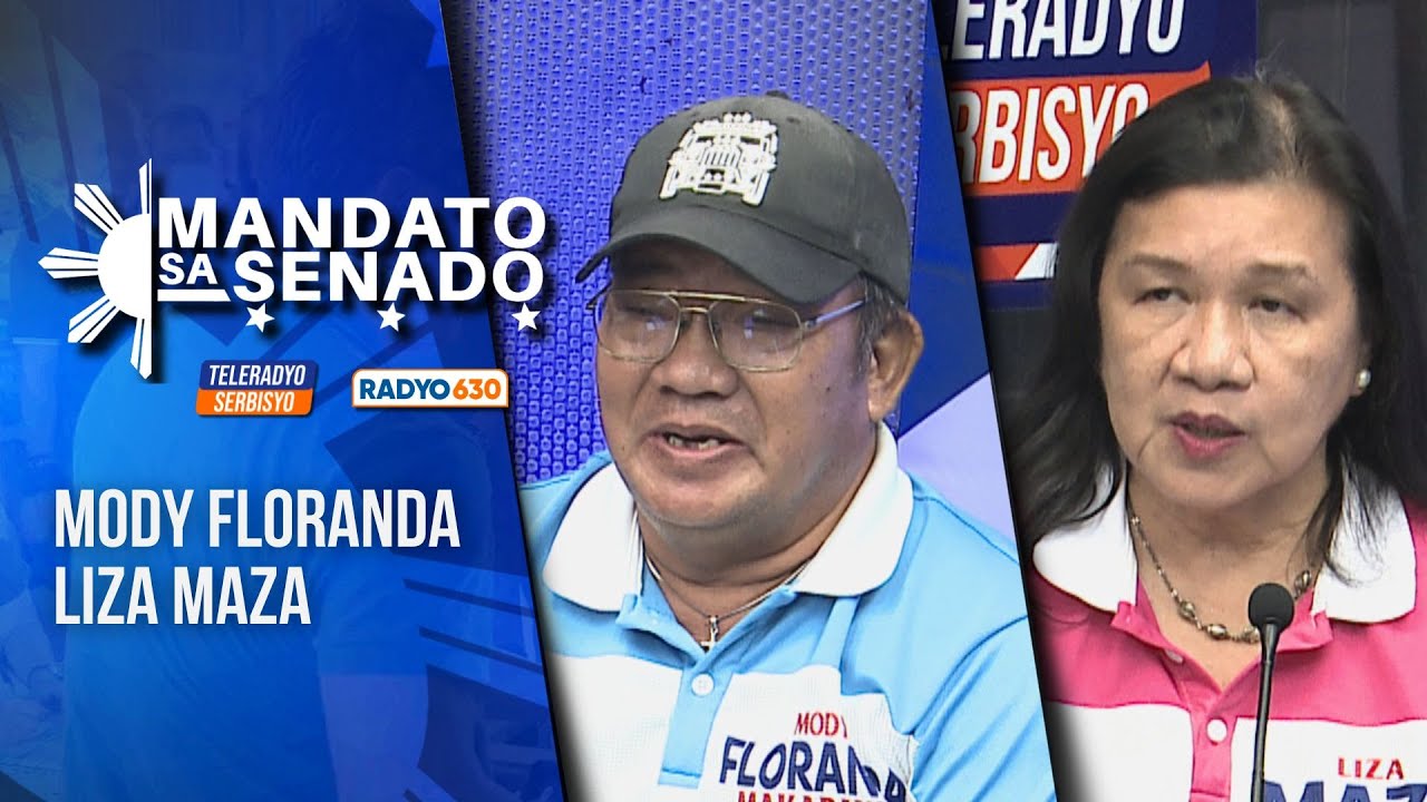 Mody Floranda, Liza Maza | Mandato sa Senado (07 November 2024) - YouTube