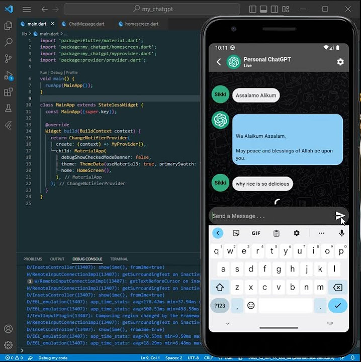 #flutter #chatgpt ChatGPT App Using Flutter and openapi. - YouTube