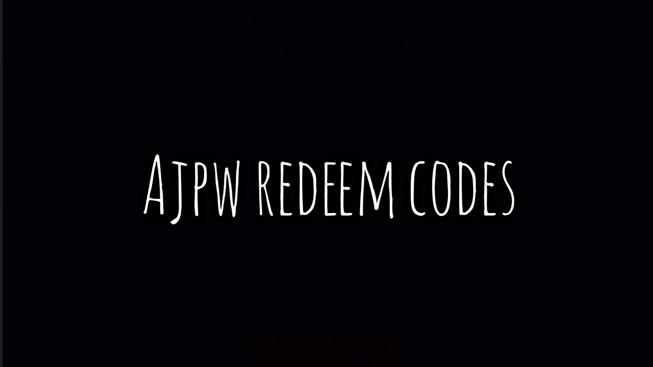 All gem redeem codes in AJPW - YouTube