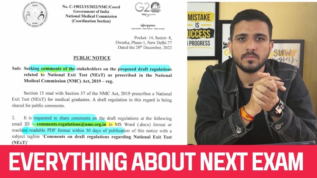 Everthing you need to know about NExT Exam: New draft by NMC ?What Is ...