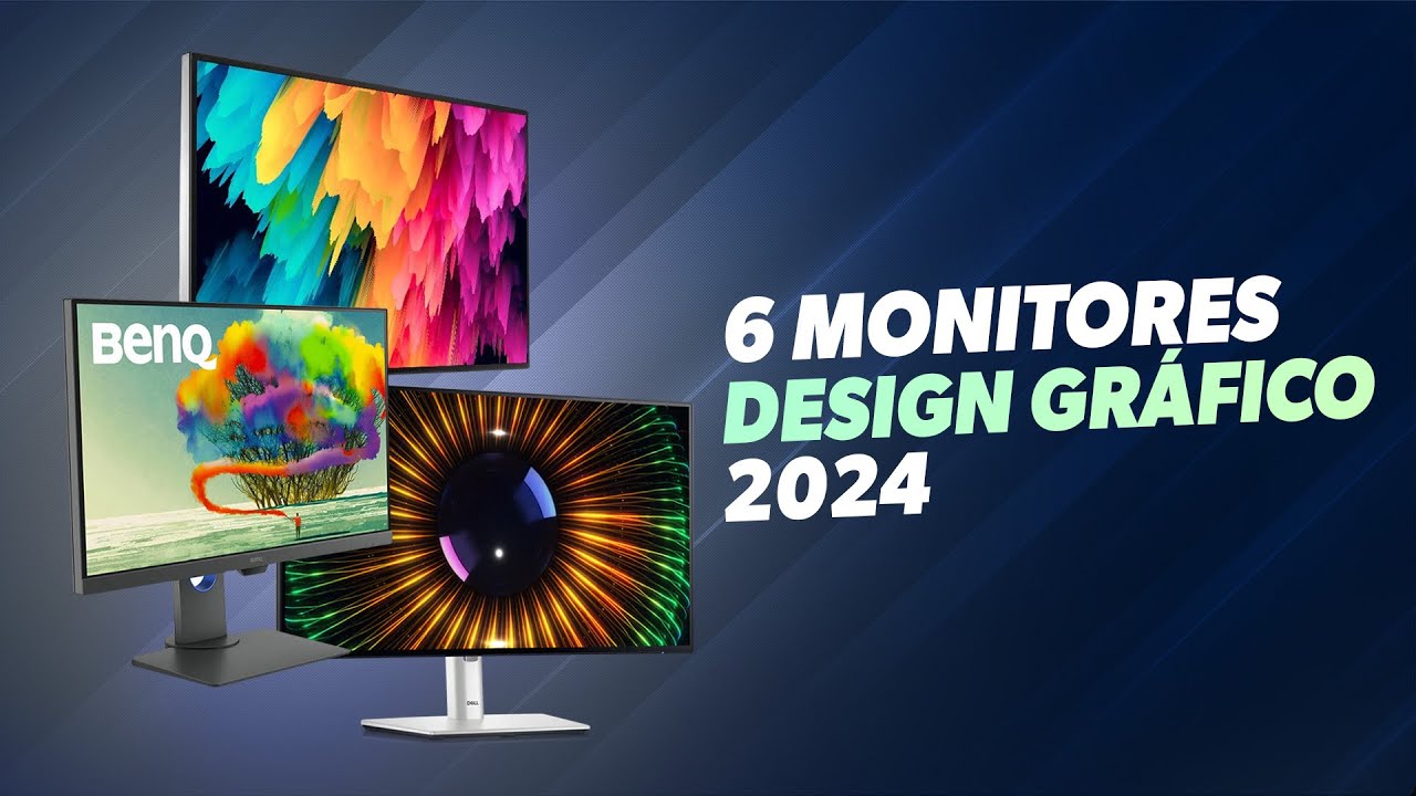 MELHORES MONITORES para DESIGN GRÁFICO em 2024 - Profissional - YouTube