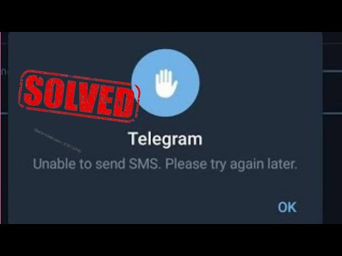 Telegram Unable to Send SMS Please Try Again Later | How to Fix Unable to Send SMS in Telegram ...
