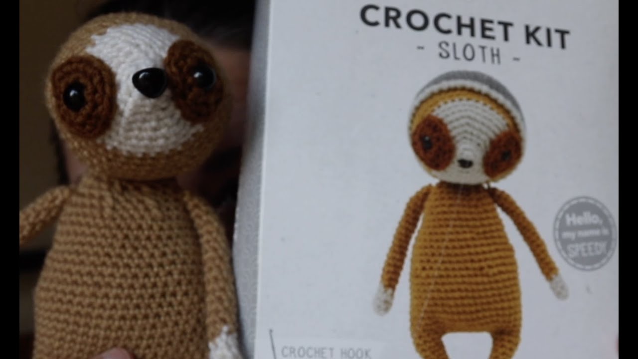 Crochet Sloth Kit Time! - YouTube