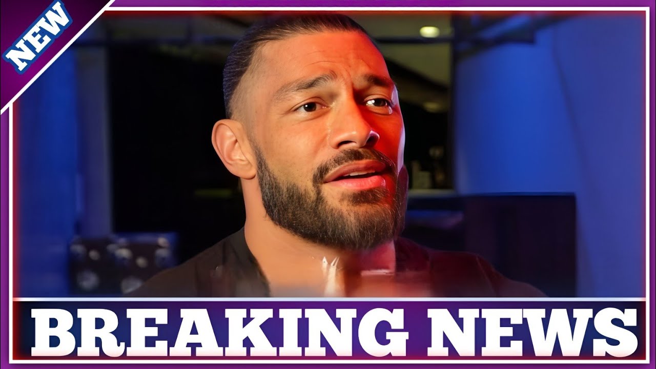 "Tearful Moment: Roman Reigns Breaks Silence on Crushing News That ...