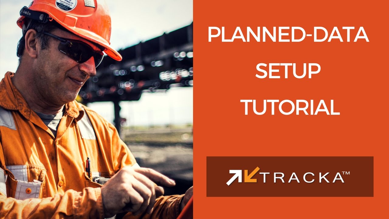 Tracka - Planned-Data Setup Tutorial - YouTube