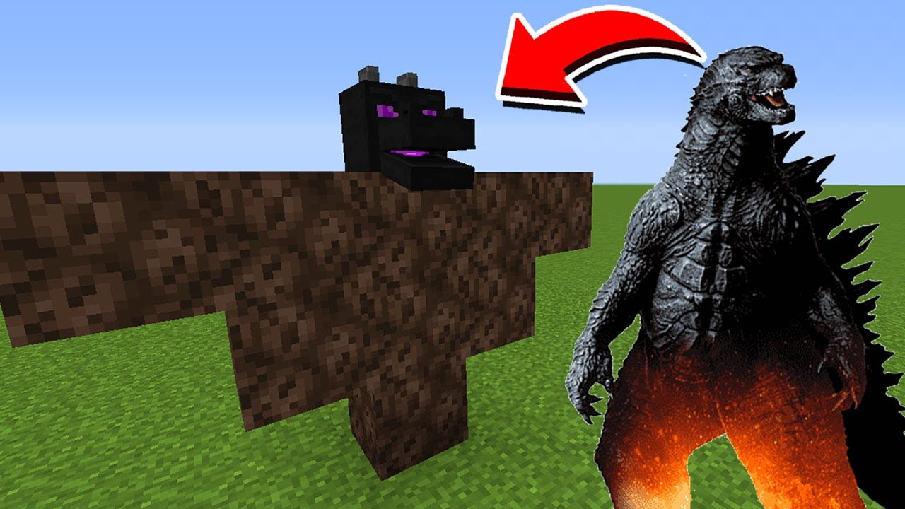 HOW TO SPAWN GODZILLA IN MINECRAFT - YouTube