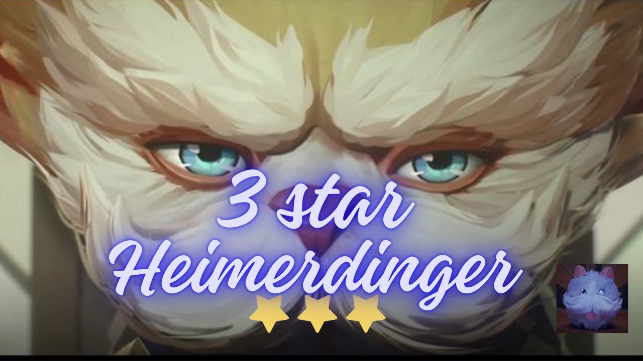 3 STAR HEIMERDINGER ⭐⭐⭐ | TFT Set 13 Arcane - YouTube