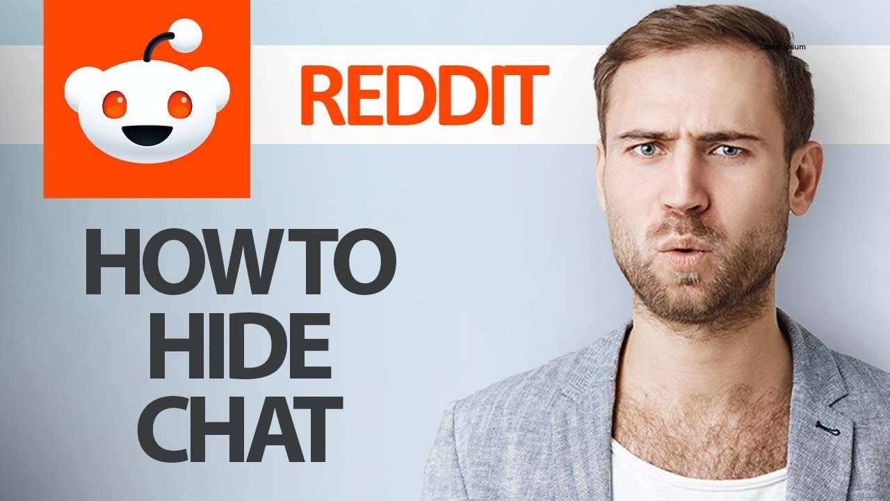 How To Hide Chat On Reddit App | Step By Step - YouTube