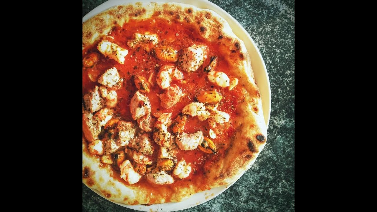 Come fare: pizza alla pescatora con frutti di mare. Pizzaricetta ...