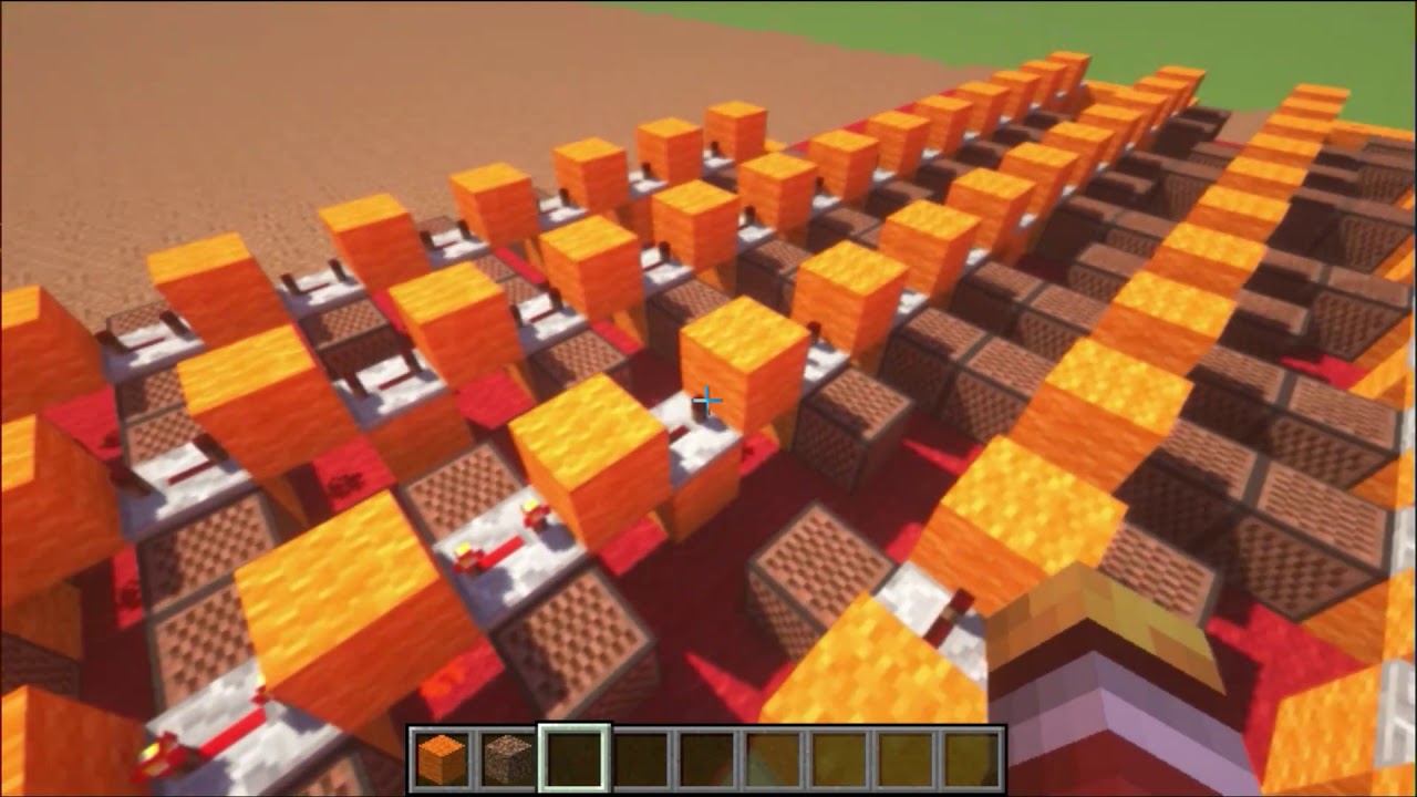 THE LORD IS MY SHEPHERD - PLAYED ON MINECRAFT NOTE BLOCKS - YouTube