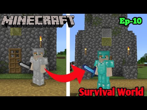 I Make Full Set Of Diamond Armor In Minecraft Survival world ...