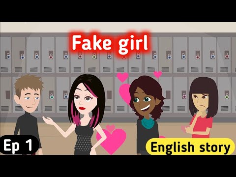 Fake girl part 1 | Animated story | English story | Learn english ...