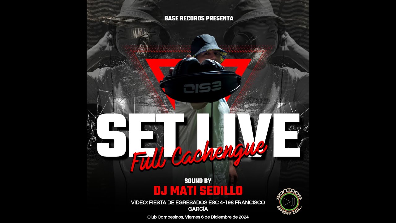 SET LIVE FULL CACHENGUE FIN DE AÑO - DJ MATI SEDILLO - YouTube