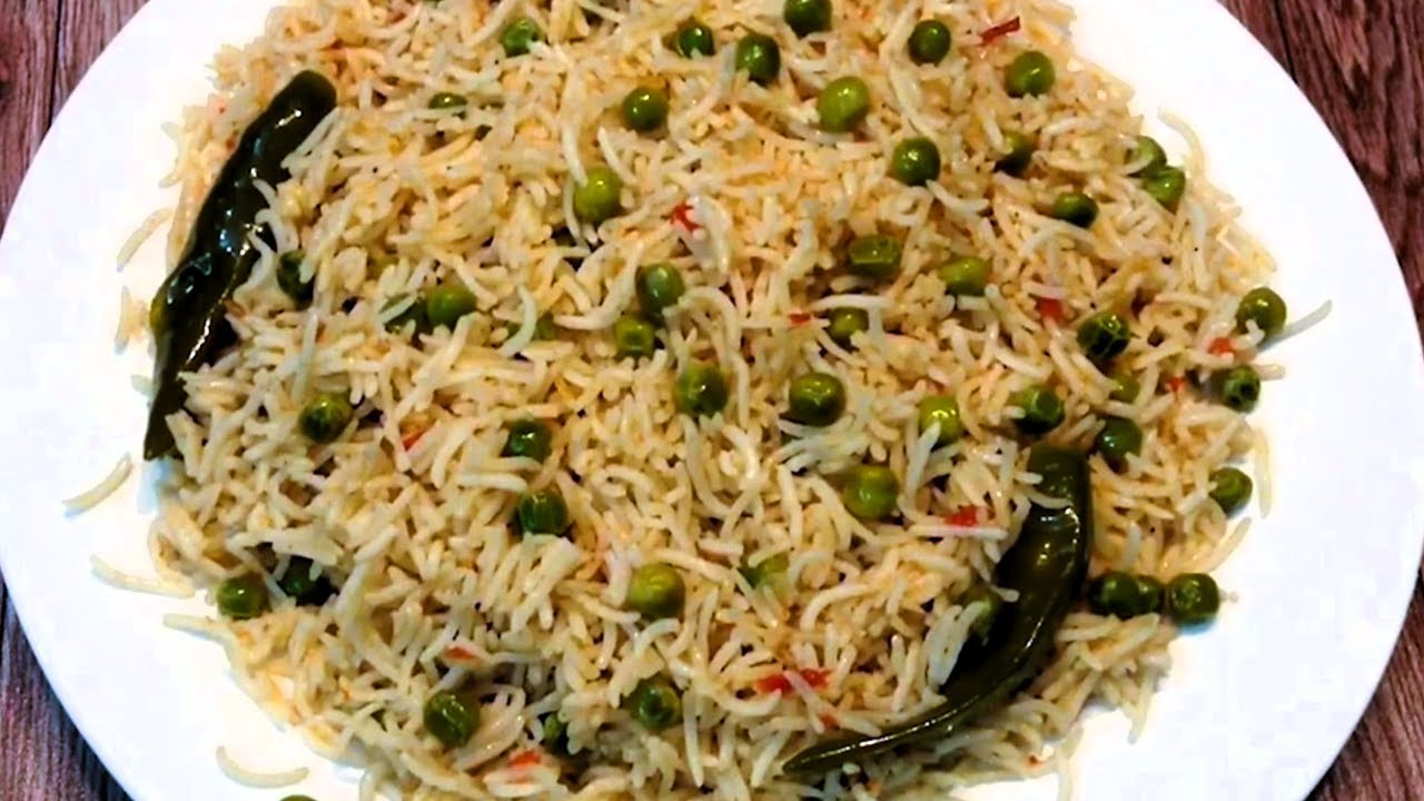 Matar Pulao Recipe | Matar Pulav Kaise Banate Hain | | Matar Chawal Ki ...