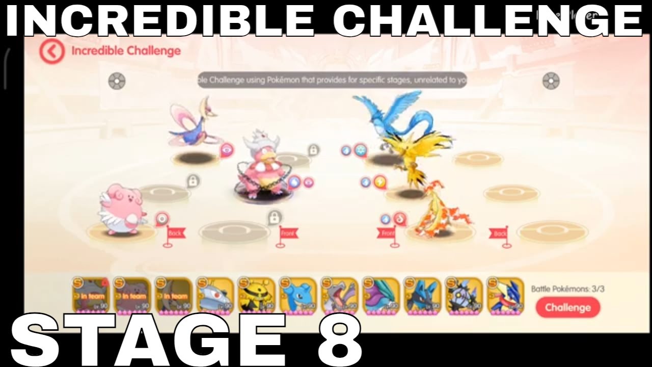 INCREDIBLE CHALLENGE - STAGE 8 Pocket Incoming - YouTube