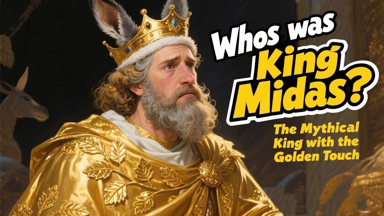 Greek Mythology: The Tale of King Midas and His Golden Touch & Donkey ...