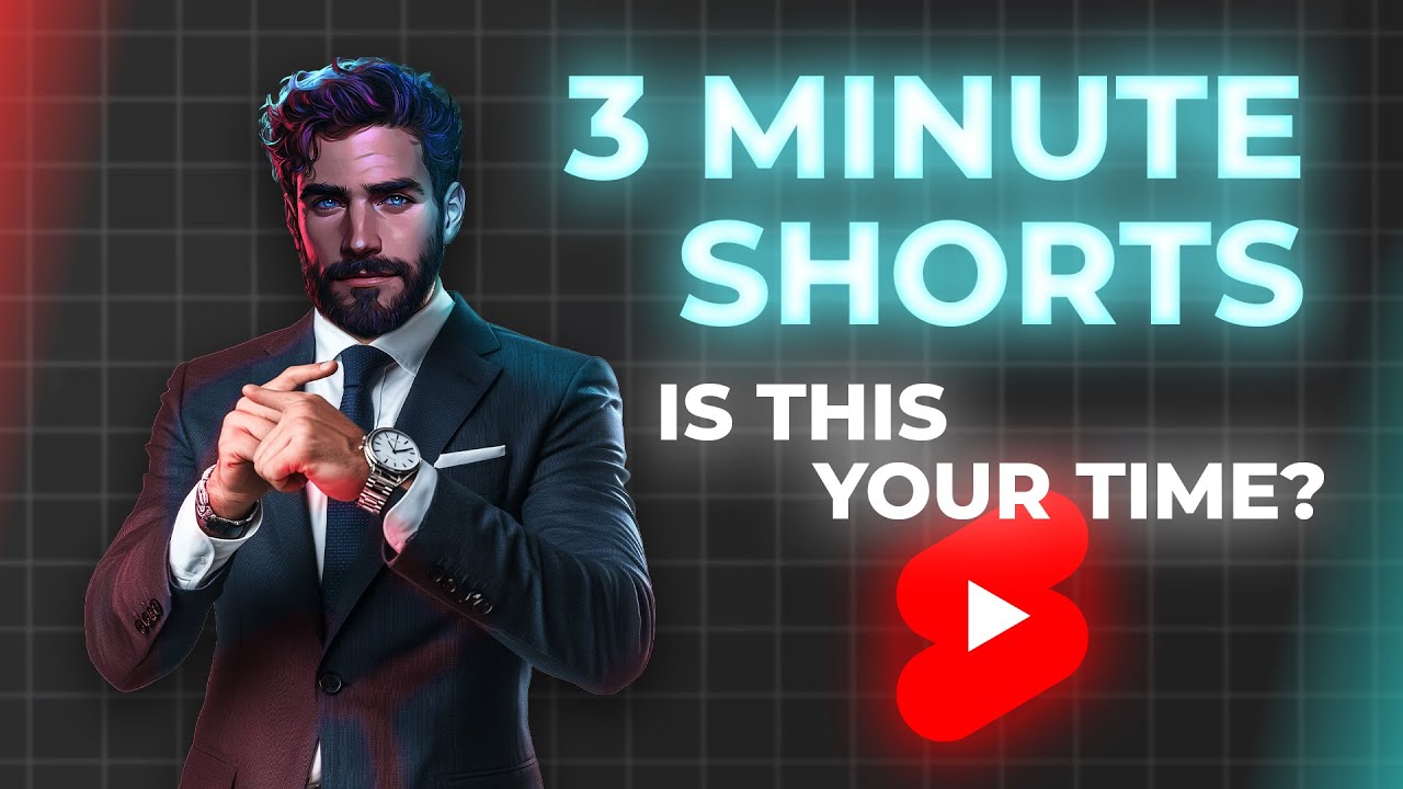 YouTube Update - 3 Minute #shorts Explained! - YouTube