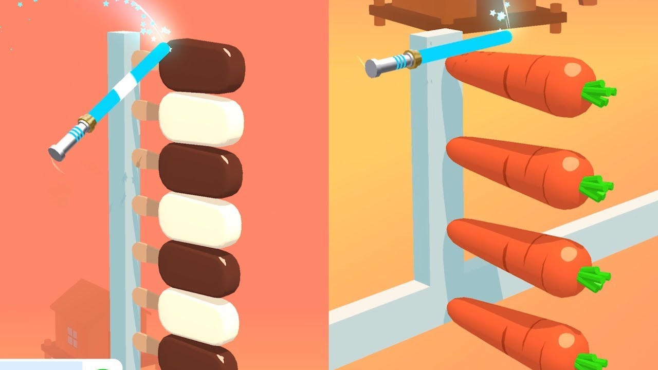 Slice It All - Very Satisfying And Relaxing ASMR Slicing Game - YouTube