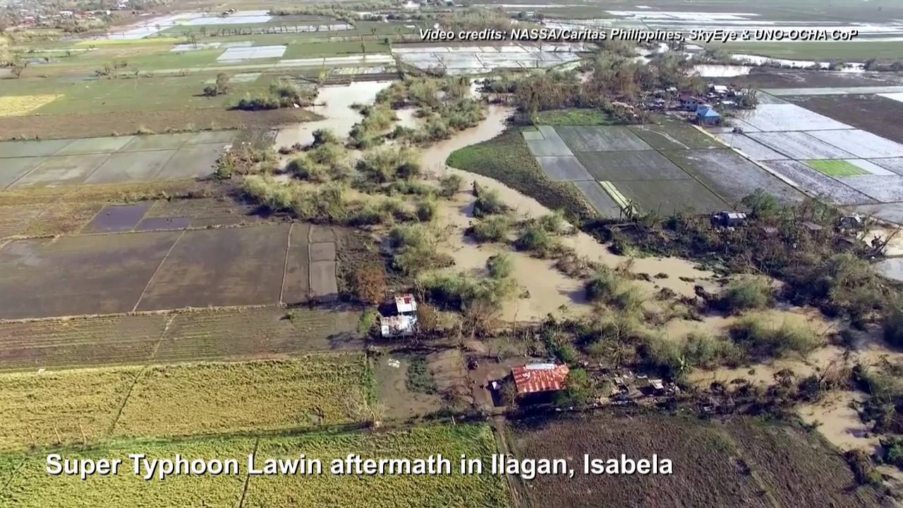Super Typhoon Lawin aftermath in Ilagan, Isabela - YouTube