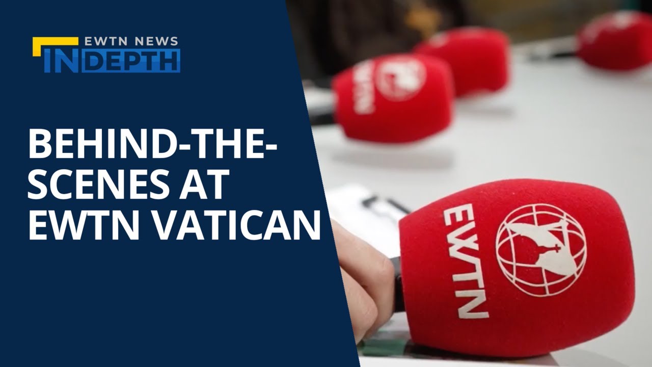 Never-Before-Seen EWTN Vatican Office Tour | EWTN News In Depth April ...