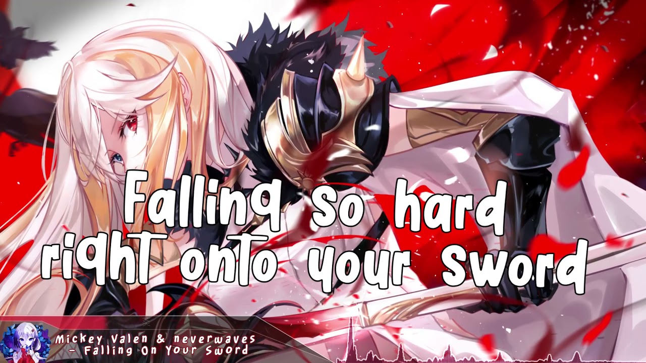 Nightcore - Falling On Your Sword - (Lyrics) - YouTube