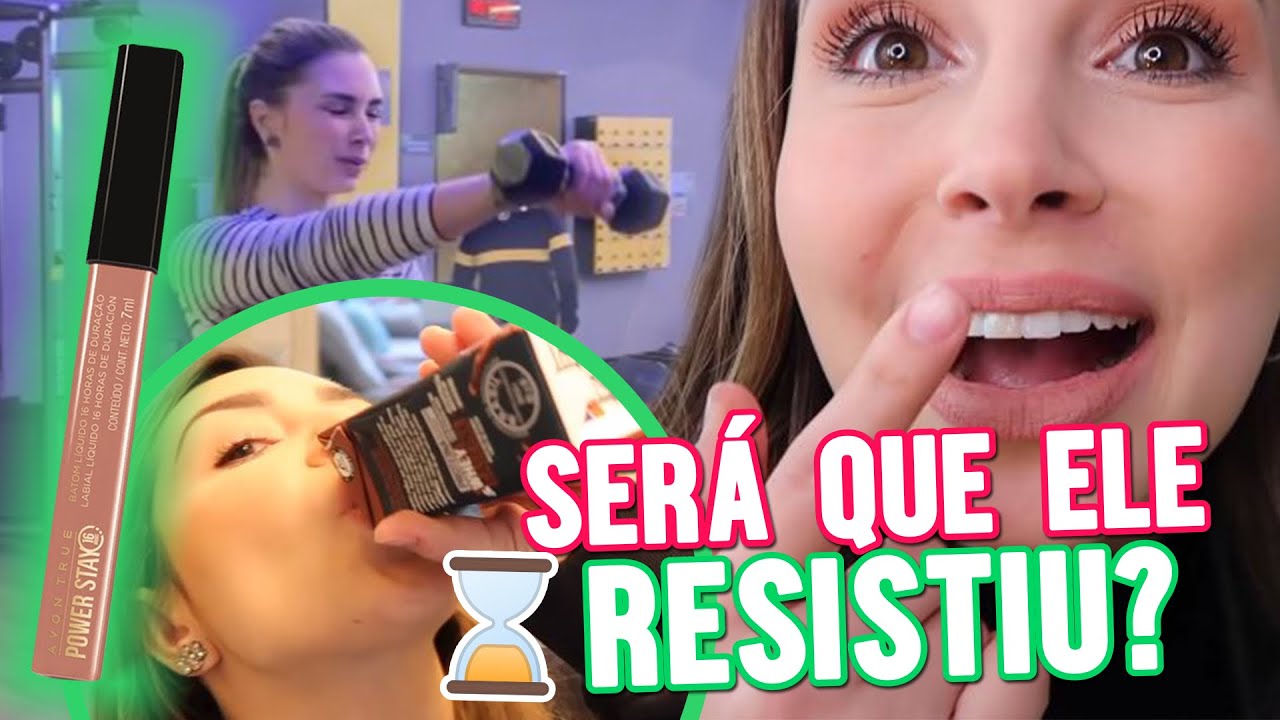 PASSEI UM DIA COM UM ITEM DE MAQUIAGEM - DESAFIO 😬 - YouTube