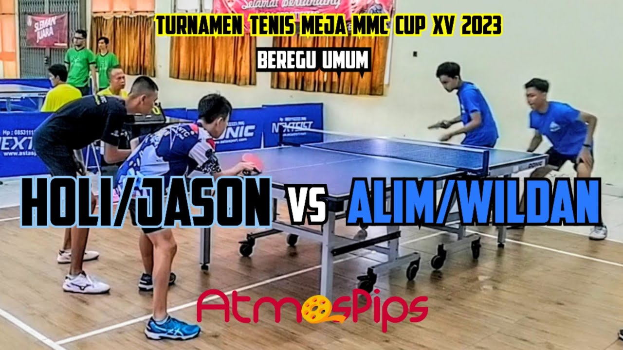 HOLI/JASON (Genesis A) vs ALIM/WILDAN (Dwi Bengawan) 🏓🏓 8 Besar Beregu ...