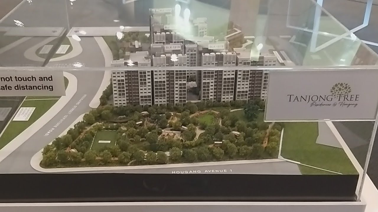 Tanjong Tree Residence @ Hougang November 2021 BTO 3D Model - YouTube