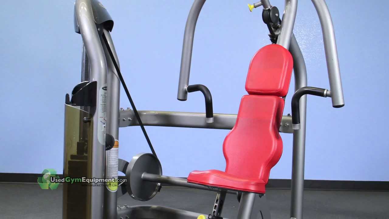 Used Matrix G3 Chest Press Fitness Equipment - YouTube