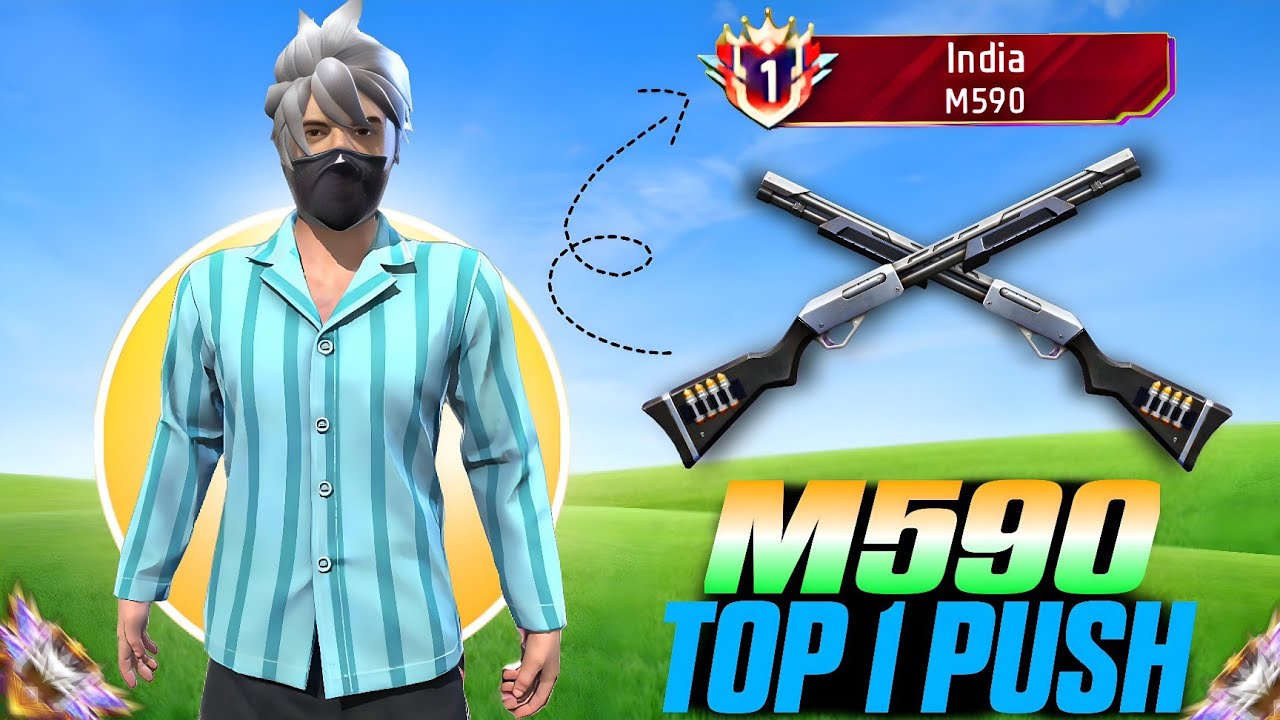 NEW M590 SHORT GUN WEAPON GLORY PUSHING TOP 1 INDIA 🇮🇳 - YouTube